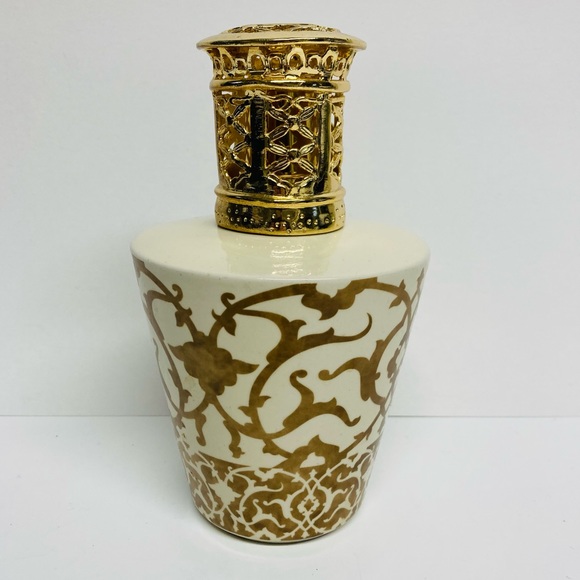 Lampe Berger | Accents | Lampe Berger Fragrance Lamp Golden Scroll ...